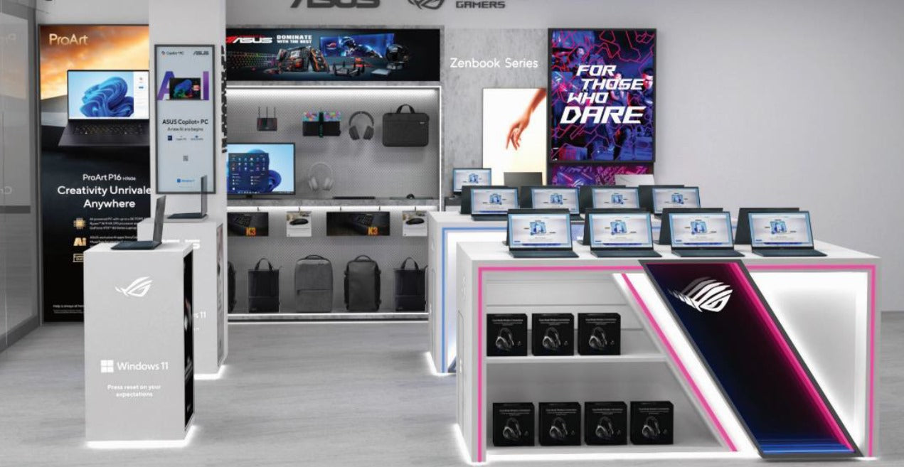 ASUS Launches Shop-in-Shop Concept Stores with Computer Mania