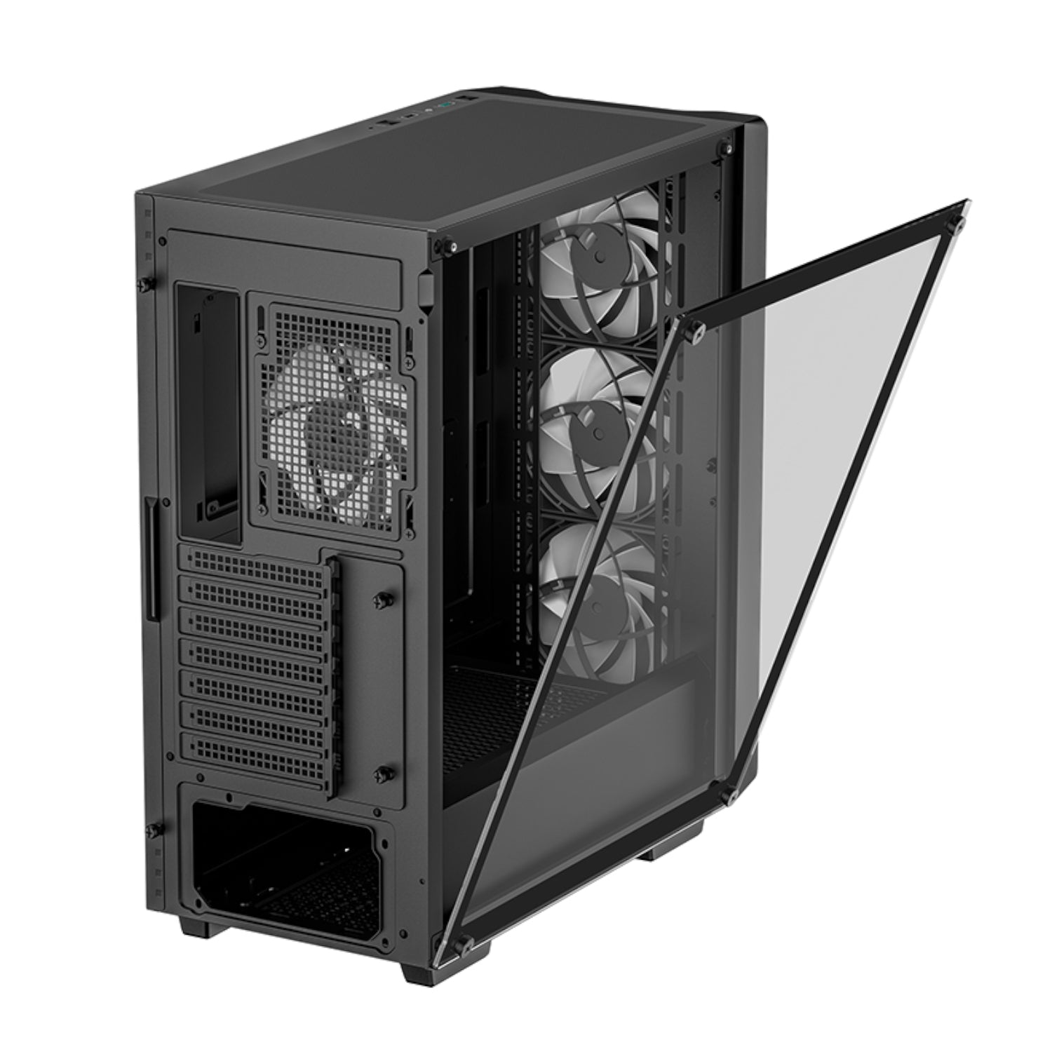 DeepCool CG560 V2 ATX Gaming Chassis – Black – Computer Mania