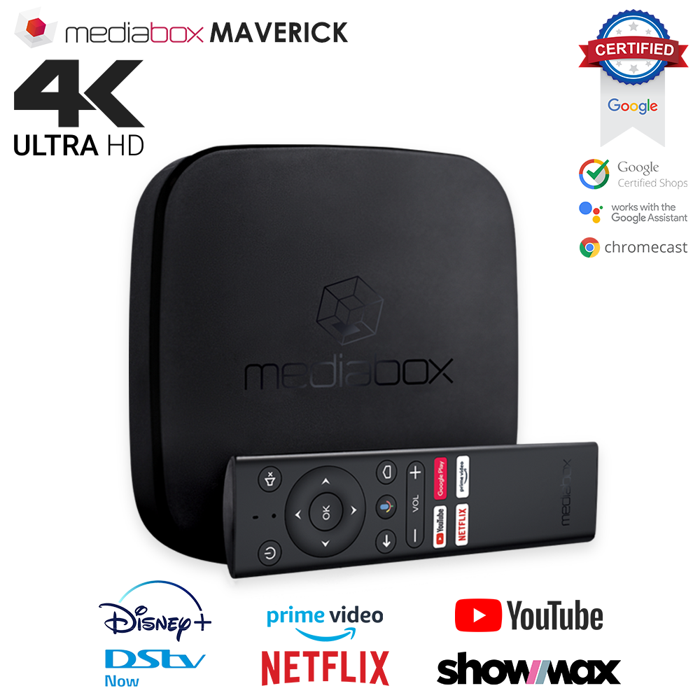 Mediabox Maverick | 4K Andriod TV Box | Computer Mania