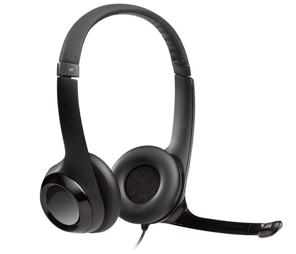 Logitech H390 USB Headset - Black – Computer Mania